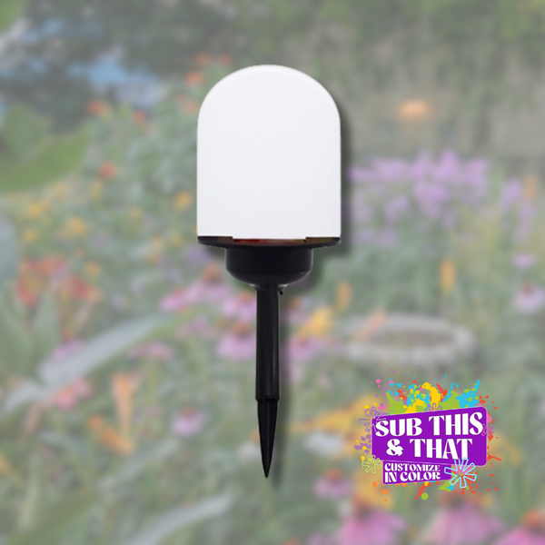 Sublimation Acrylic Solar Garden Lights - subthisandthat