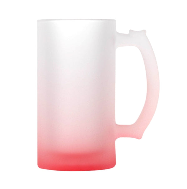 16oz Sublimation Frosted Glass Beer Mug - subthisandthat
